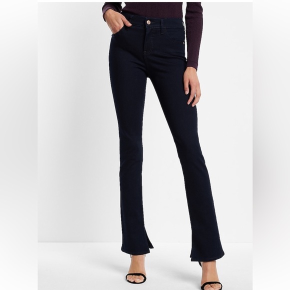 Express | Jeans | Mid Rise Rinse Skyscraper Jeans | Poshmark